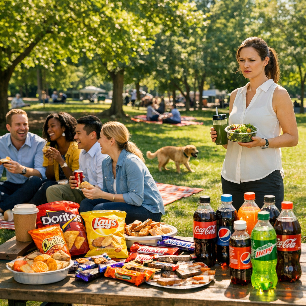 Coworker Shamed Me for Junk Food: AITA for Standing Up?