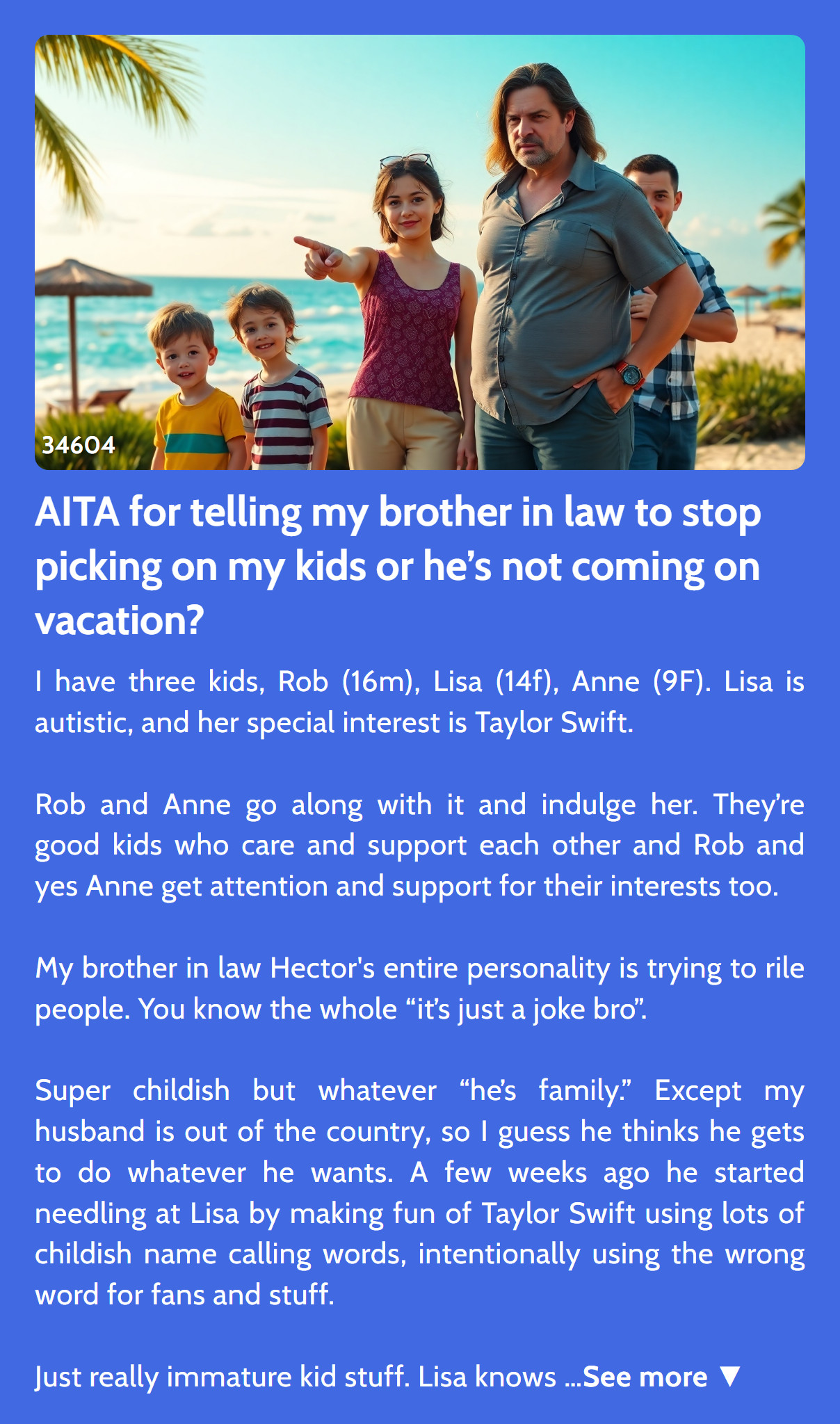 Setting Boundaries - Confronting Brother-In-Law's Behavior Towards Kids