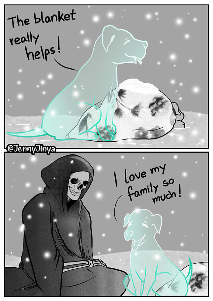 Online Artist Famous For Making People Cry With Her Animal Comics Has ...