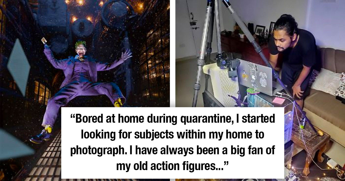 Amazing Photo Of A Free-Falling Joker Was Made Just With An Action ...