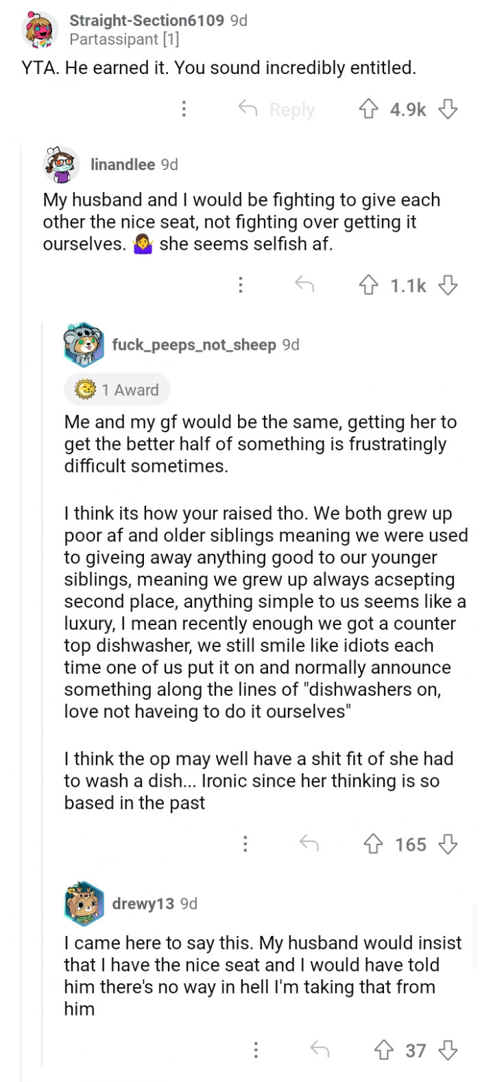 Wife Makes Her Husband Fly Coach During His Work Trip While She Flew In ...