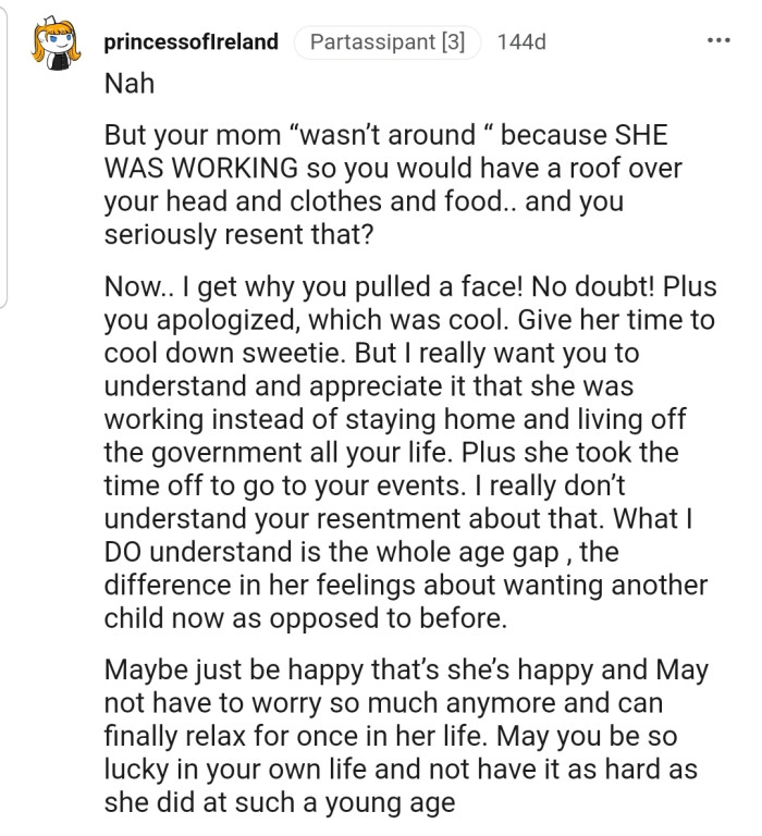 Redditor "Pulls A Face" After 40-Year-Old Mother Drops Surprise ...