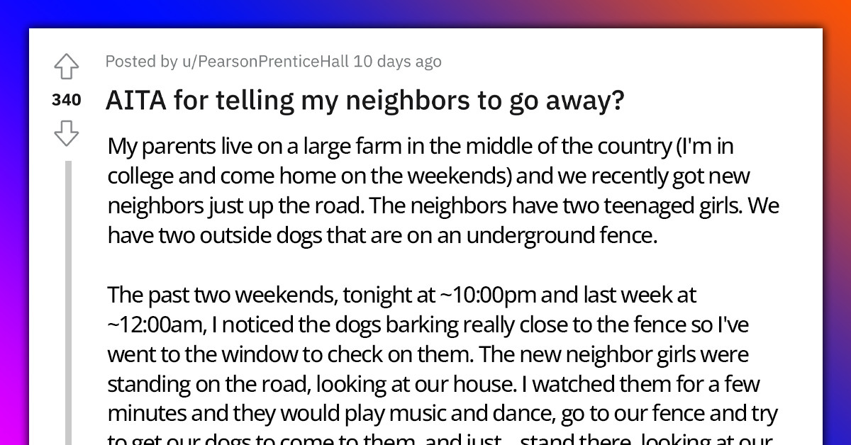 Redditor Shares About Suspicious Neighbors Who Might Be After His Dogs Redditor Shares About Suspicious Neighbors Who Might Be After His Dogs