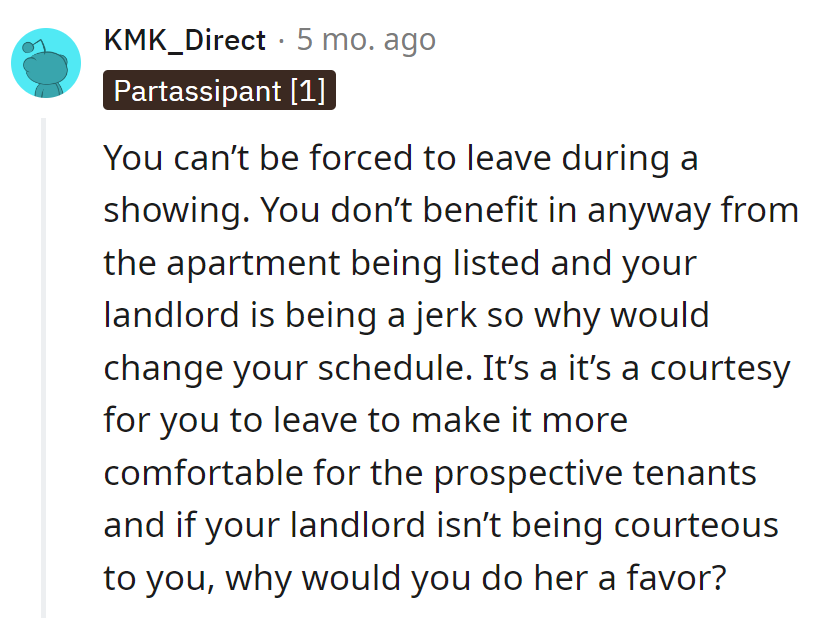 Tenant Deliberately Delays Apartment Viewing Citing Landlady s Legal tenant-deliberately-delays-apartment-viewing-citing-landlady-s-legal