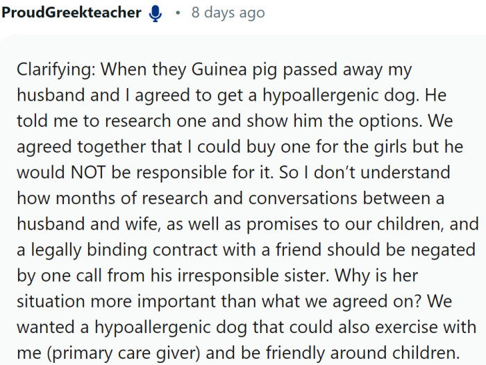 Redditor Refuses Free Dog From Sister In Law Because It Is Not Breed redditor-refuses-free-dog-from-sister-in-law-because-it-is-not-breed