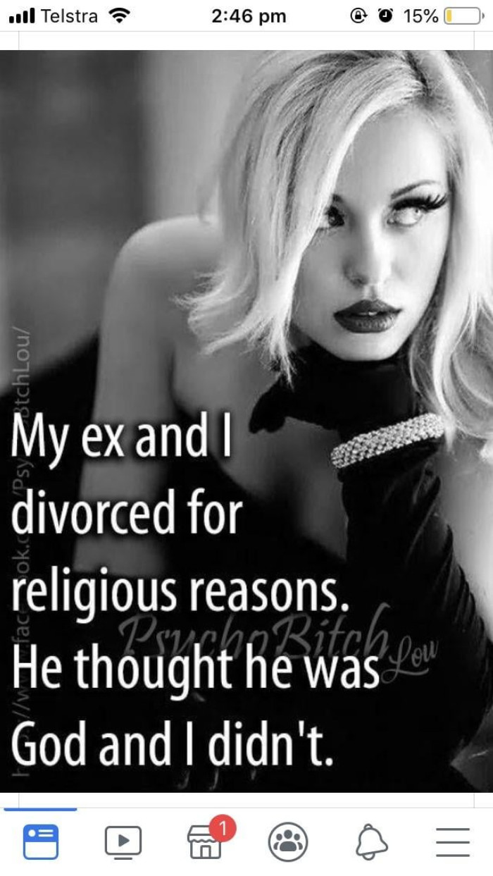 Redditor Shares How Their Divorced Mom Posted An Image Proving She Wasn