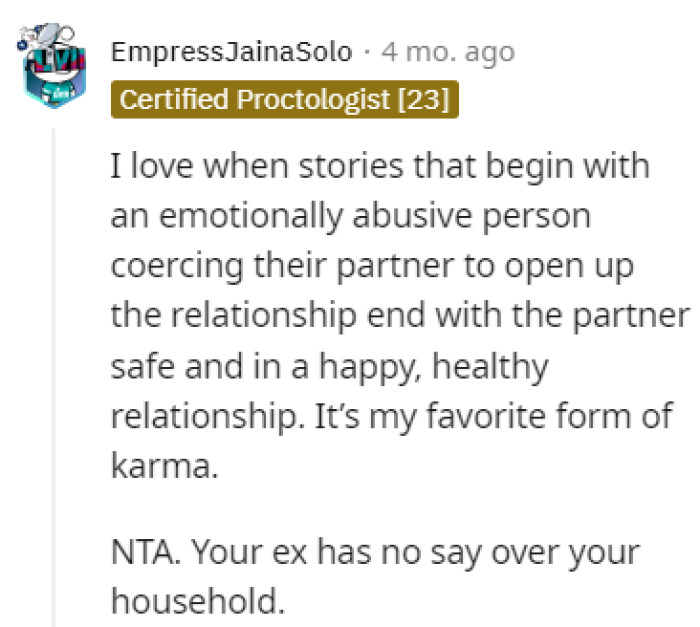 Redditor Scolded By Ex-Husband For Not Returning To Work And Staying At ... Redditor Scolded By Ex-Husband For Not Returning To Work And Staying At ...