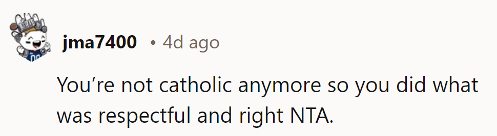 Woman Criticized For Refusing Communion At Her Catholic Grandfather's ...