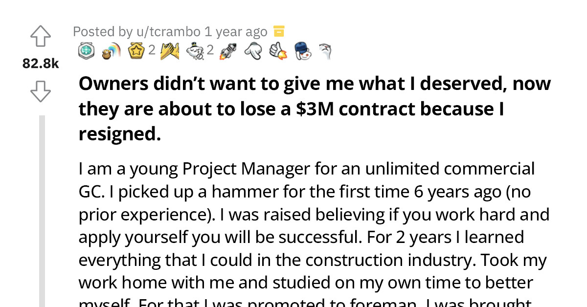 Karma Hits A Company Like A Truck After High-Value Employee Resigns For ... Karma Hits A Company Like A Truck After High-Value Employee Resigns For ...