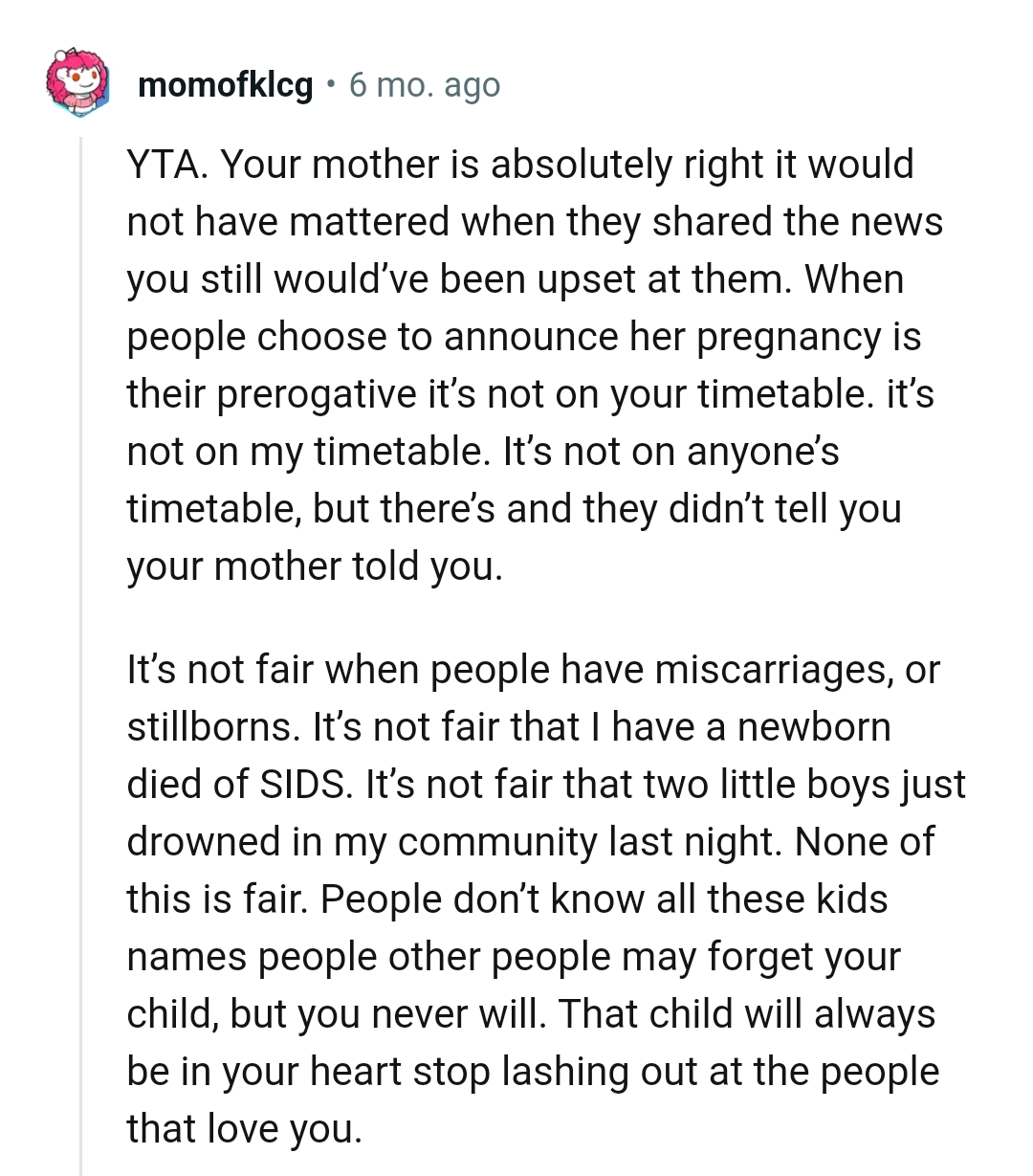 Grieving Mom Refuses To Congratulate Her Brother On His Wife s